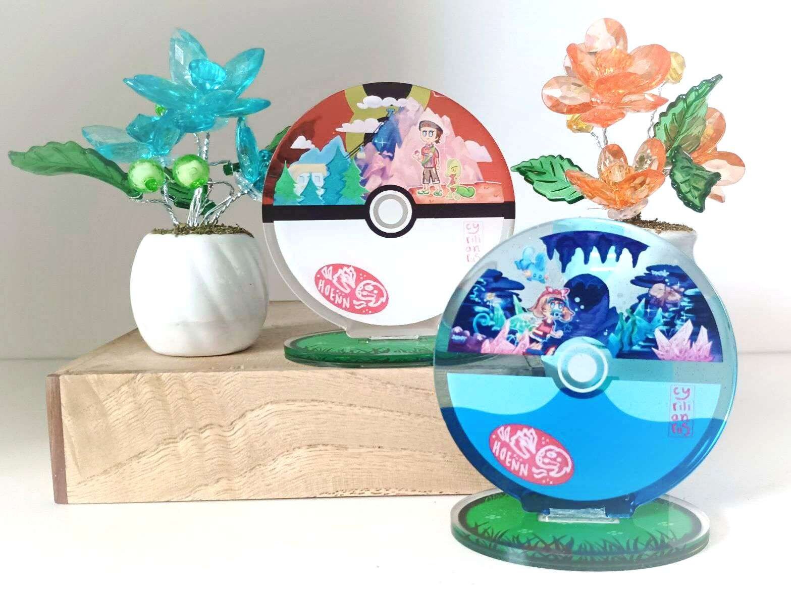 Pokemon Trainer Pokeball Acrylic Standee - Etsy
