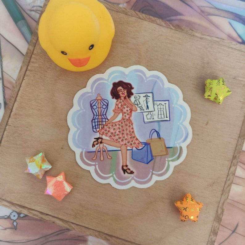 Vinyl Stickers Princess Tutu, Natsume, Kirby, GBF Noa, Strawberry Dress ...