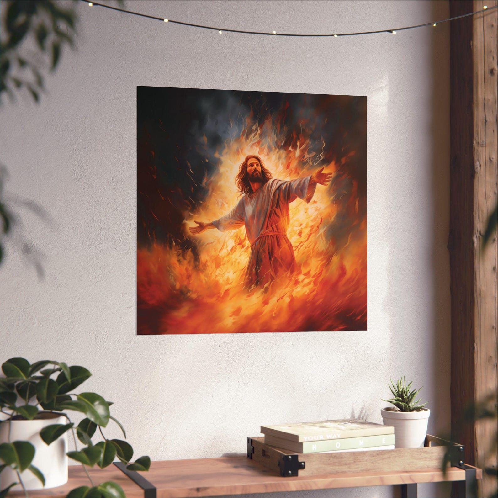 Jesus the Refiner Matte Poster – Christian Scripture Art, Unframed - Etsy