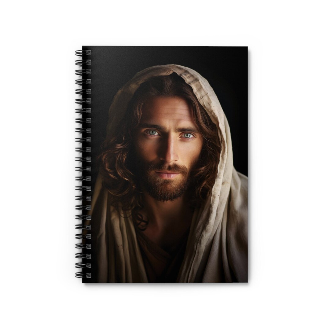 Christ Notebook | Jesus Christ Ruled Line Spiral Notebook | Graduate ...
