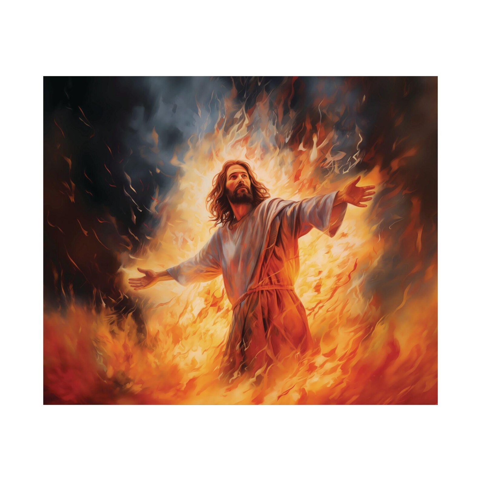 Jesus the Refiner Matte Poster – Christian Scripture Art, Unframed - Etsy