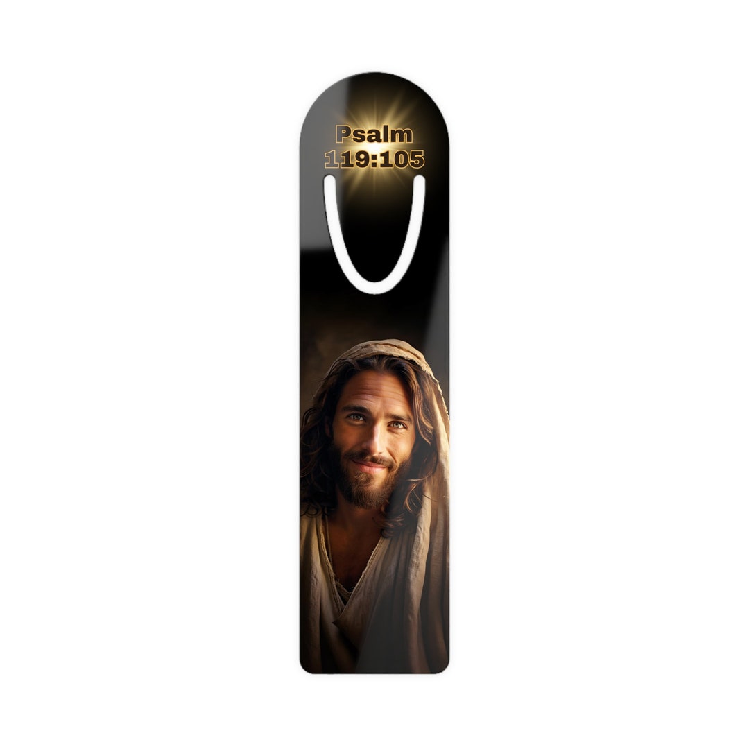 Jesus Bookmark | Jesus Christ | Smiling Jesus | Bible Bookmark ...