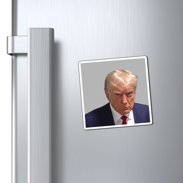 Trump Mug Shot Magnets - Etsy