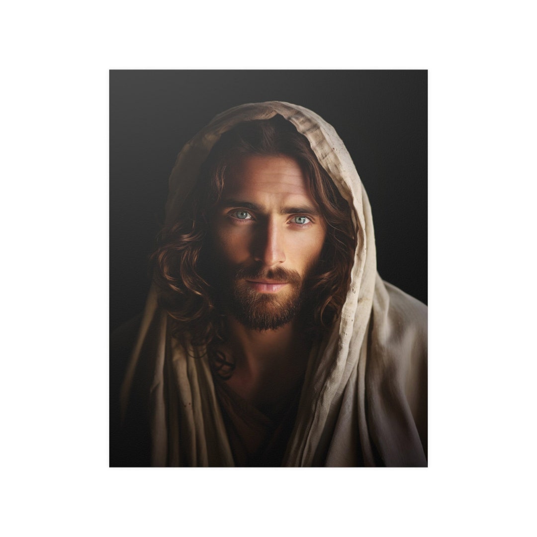 Christ Poster | Compassion of Christ Unframed Satin Poster | Jesus Art ...