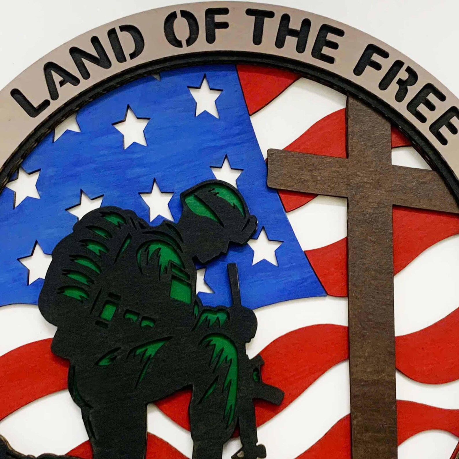 American Patriot Laser Cut SVG Bundle: 4th of July, Veteran Memorial ...