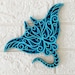 Stingray 3D Laser Cut SVG/ Layered Stingray for Wood/ Stingray Mandala ...