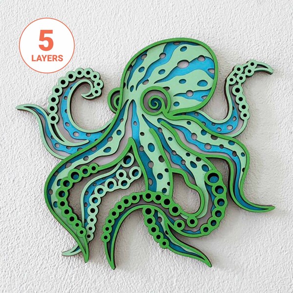 Octopus Wall Art - Etsy