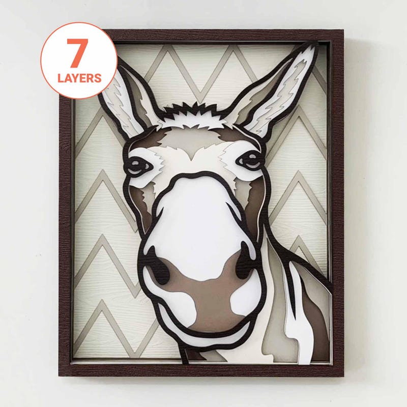 Wood Donkey Pattern - Etsy