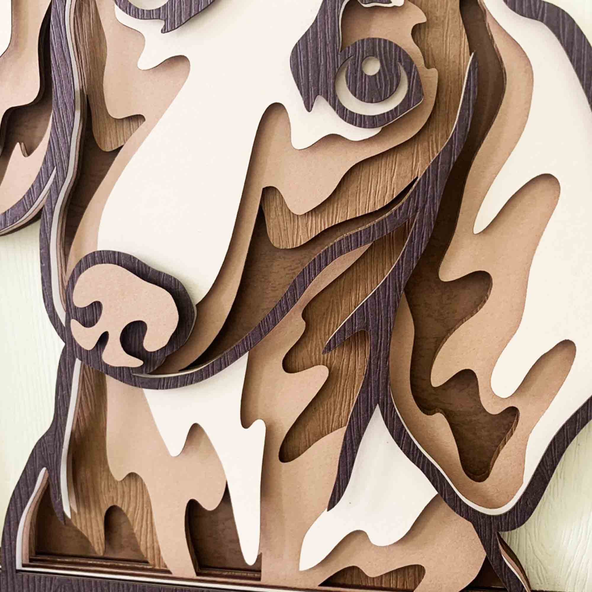 Dachshund 3D Layered SVG: Laser Cut Dog Wall Art (digital Download ...