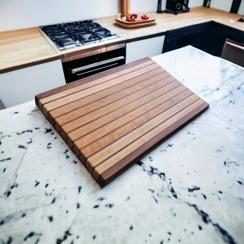 Edge Grain Cutting Board - Etsy