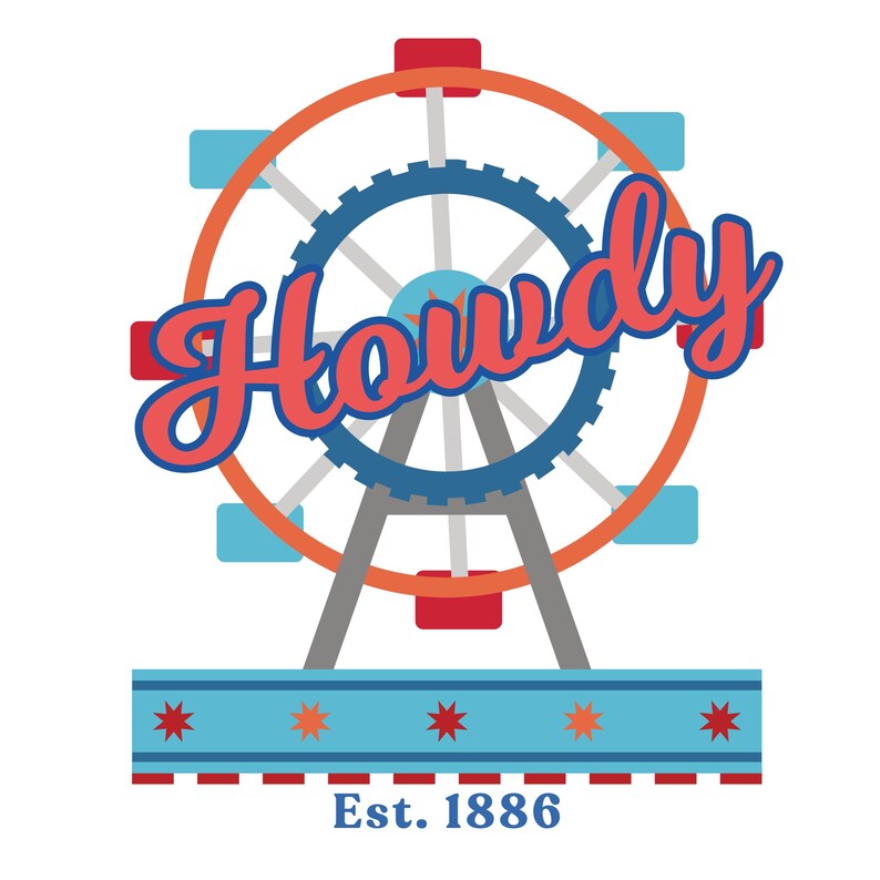 Ferris Wheel- State Fair PNG - Etsy