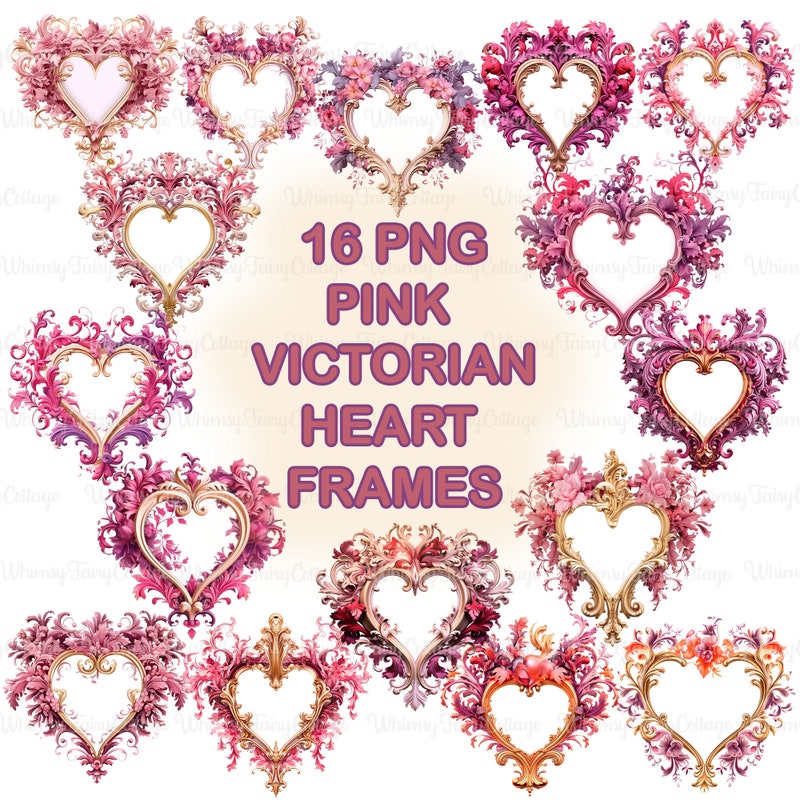 Valentines Day Borders - Etsy