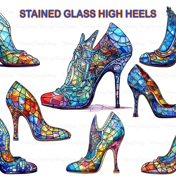 Stained Glass Shoes - Etsy