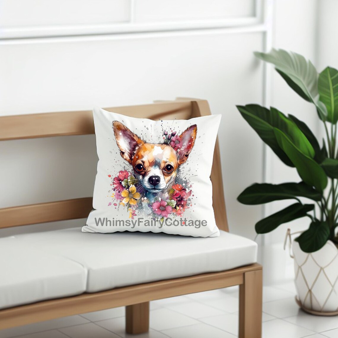 4 Chihuahua Clipart Watercolor Chihuahua Sublimation Clipart - Etsy