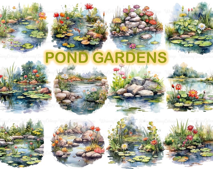 Pond Svg, Pond Outline Clipart, Cute Pond Png, Pond Cartoon Dxf Logo ...