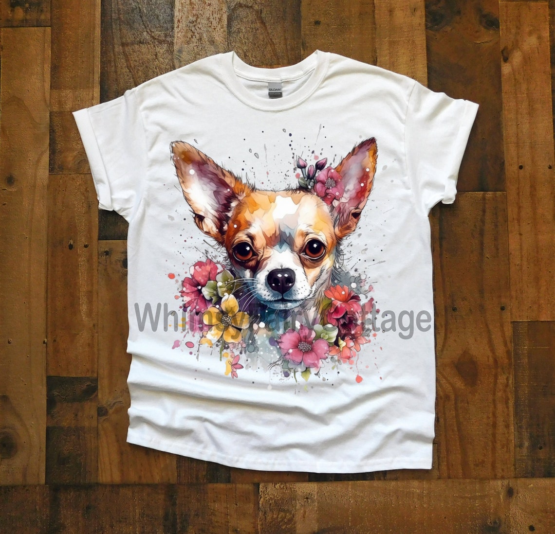 4 Chihuahua Clipart Watercolor Chihuahua Sublimation Clipart - Etsy
