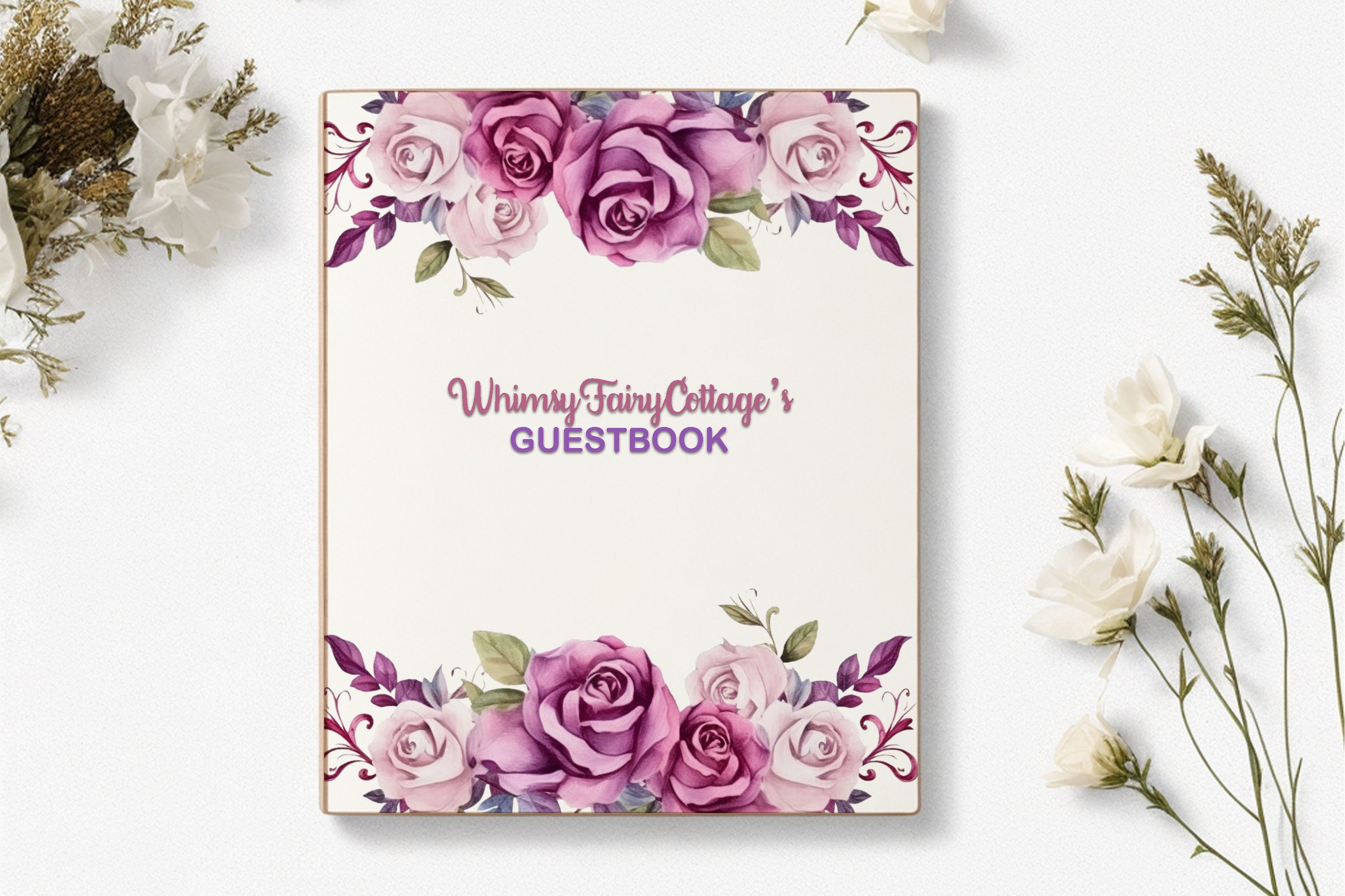 20 Purple and Pink Roses Border Clipart PNG, Bridal Cardmaking Floral ...