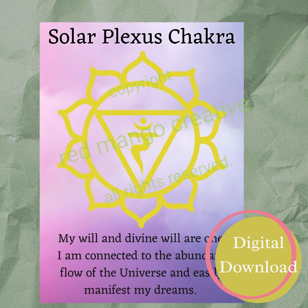 Quotes About Life, Solar Plexus Chakra, Yellow Chakra, Printable Wall ...