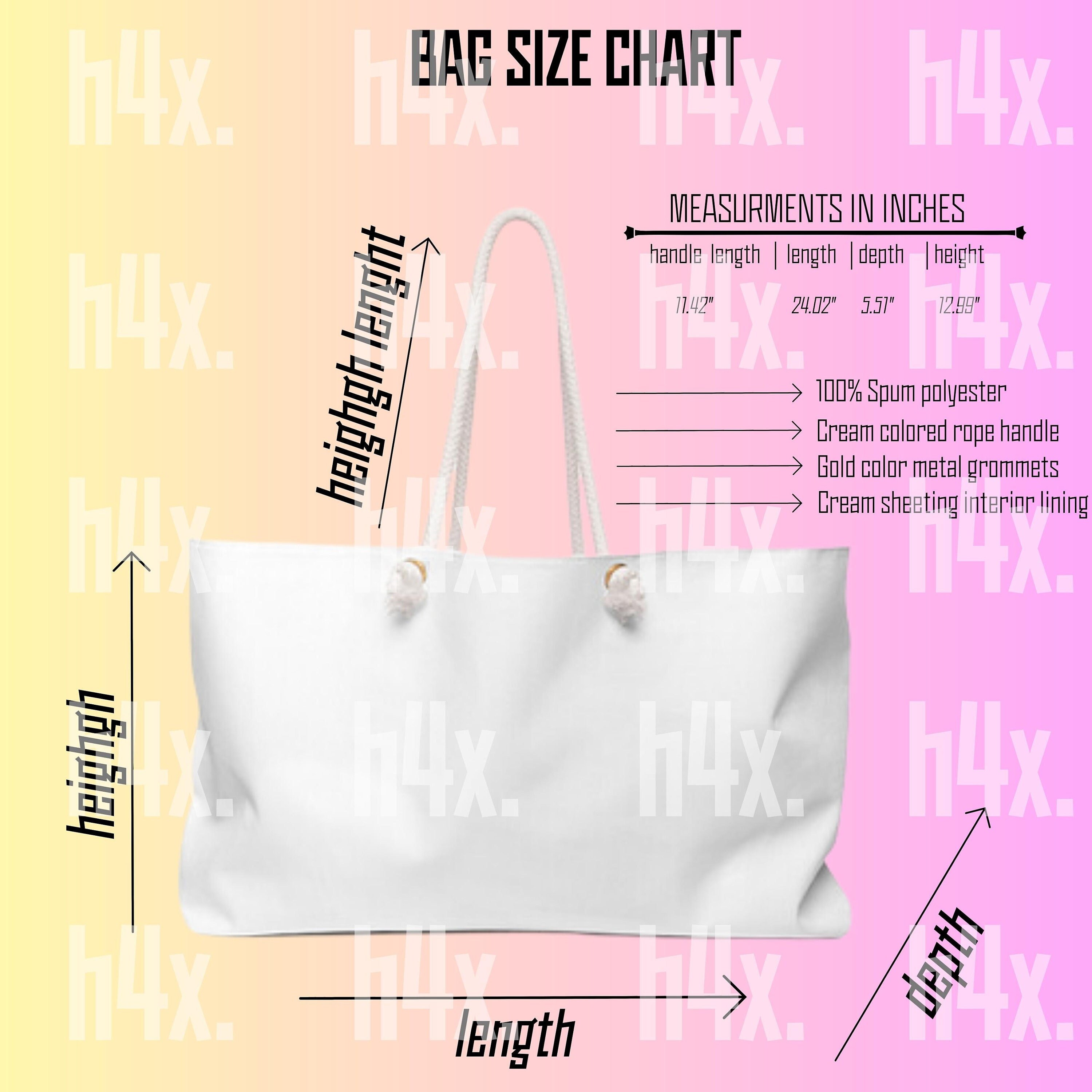 Weekender Bag Mockup, Weekender Mockup, Weekender Tote Bag, Weekender ...