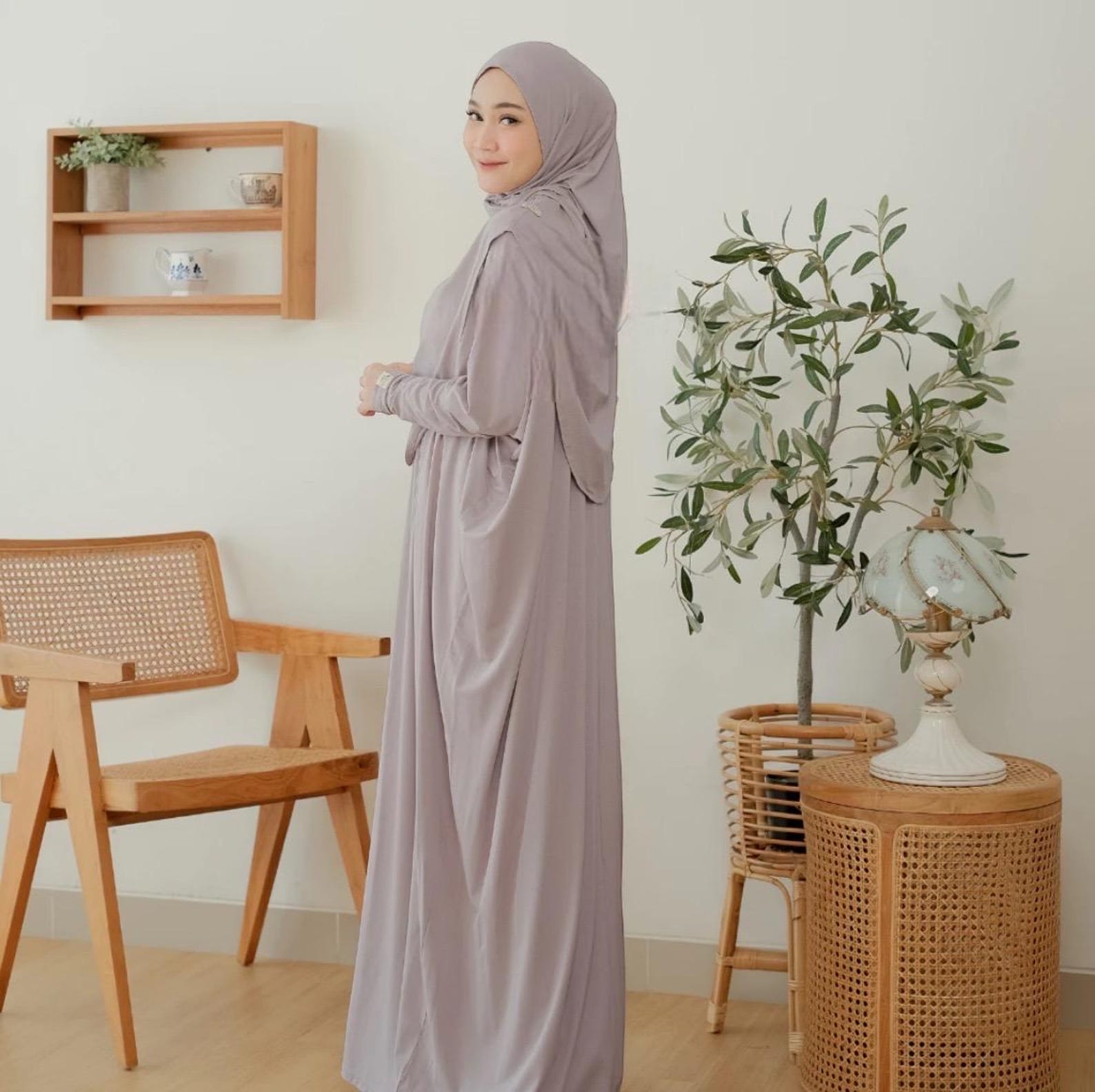 Humaira Abaya Set With Hijab - Etsy