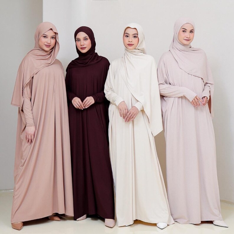 Humaira Abaya Set With Hijab - Etsy