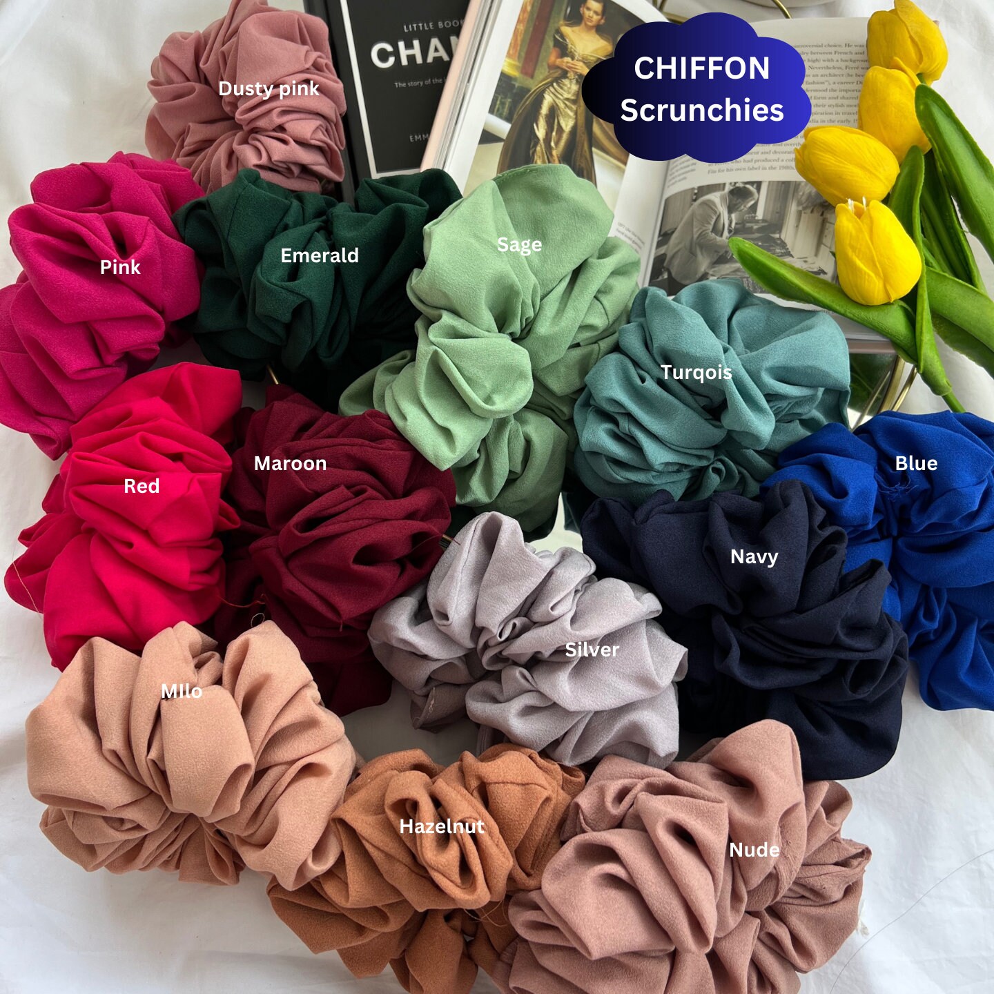 Volumizer Hijab Bun or Scrunchies - Etsy