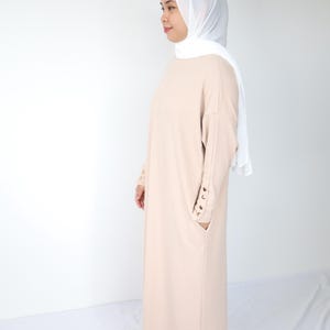 Alana Knit Batwing Abaya - Etsy