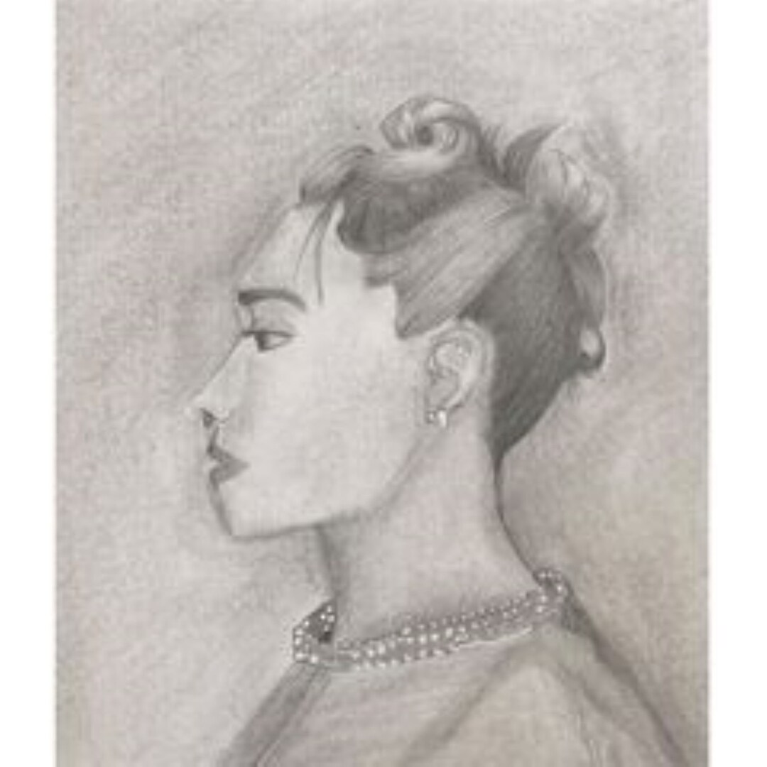 Florence Pugh Pencil Drawing on Paper 16cm by 16cm - Etsy