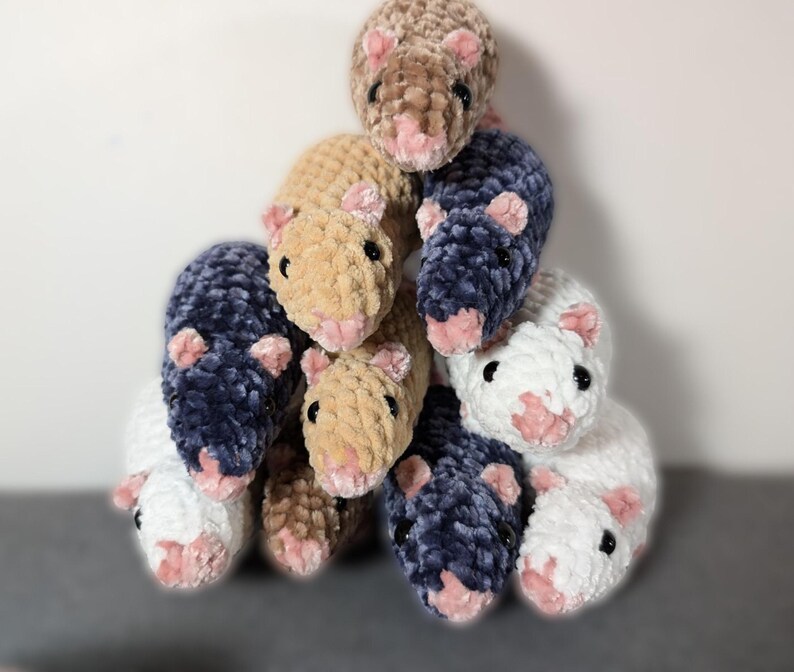 Rat Plushie - Etsy