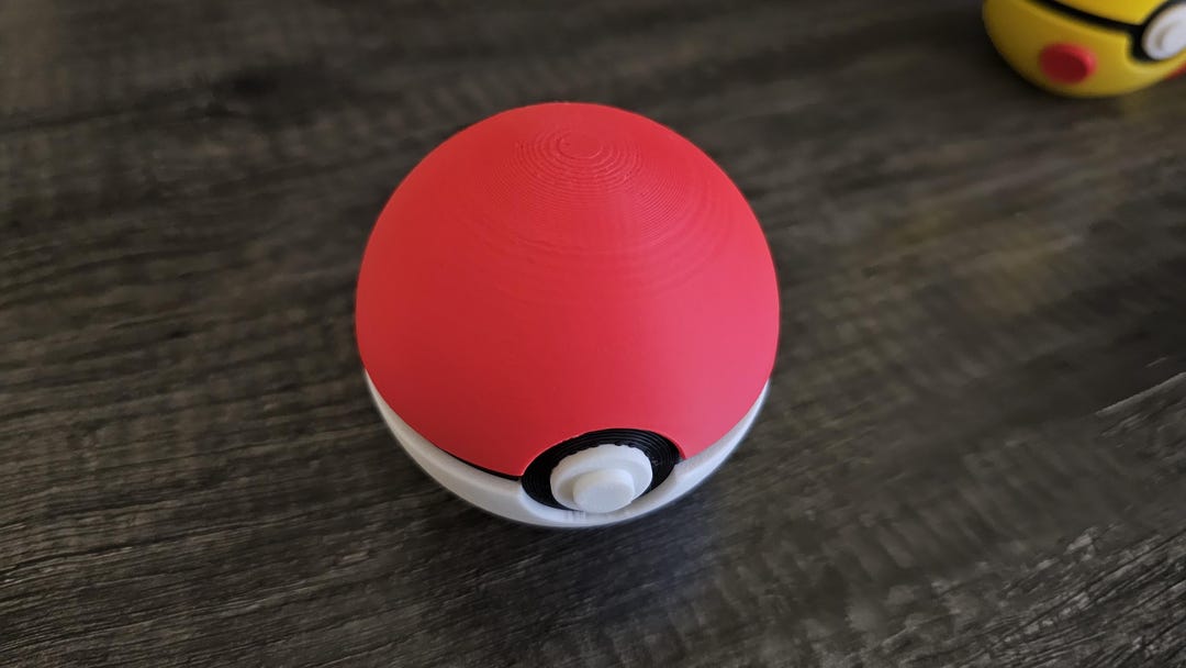 Homemade 3d Printed Pokeball - Etsy