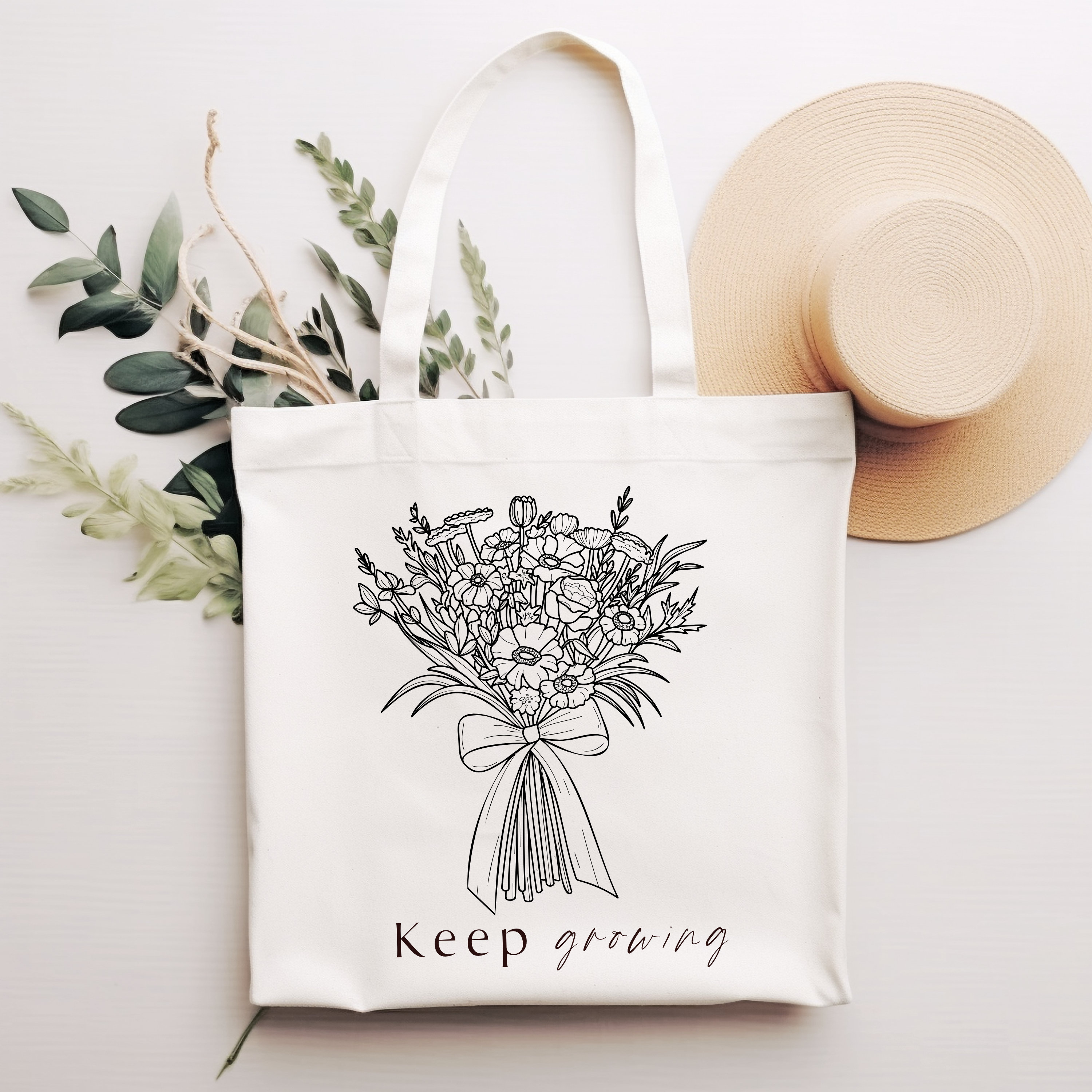 Flower Bouquet Svg Rose Peony Tulip and Wildflower Svg - Etsy