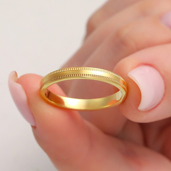 3mm Wedding Band - Etsy