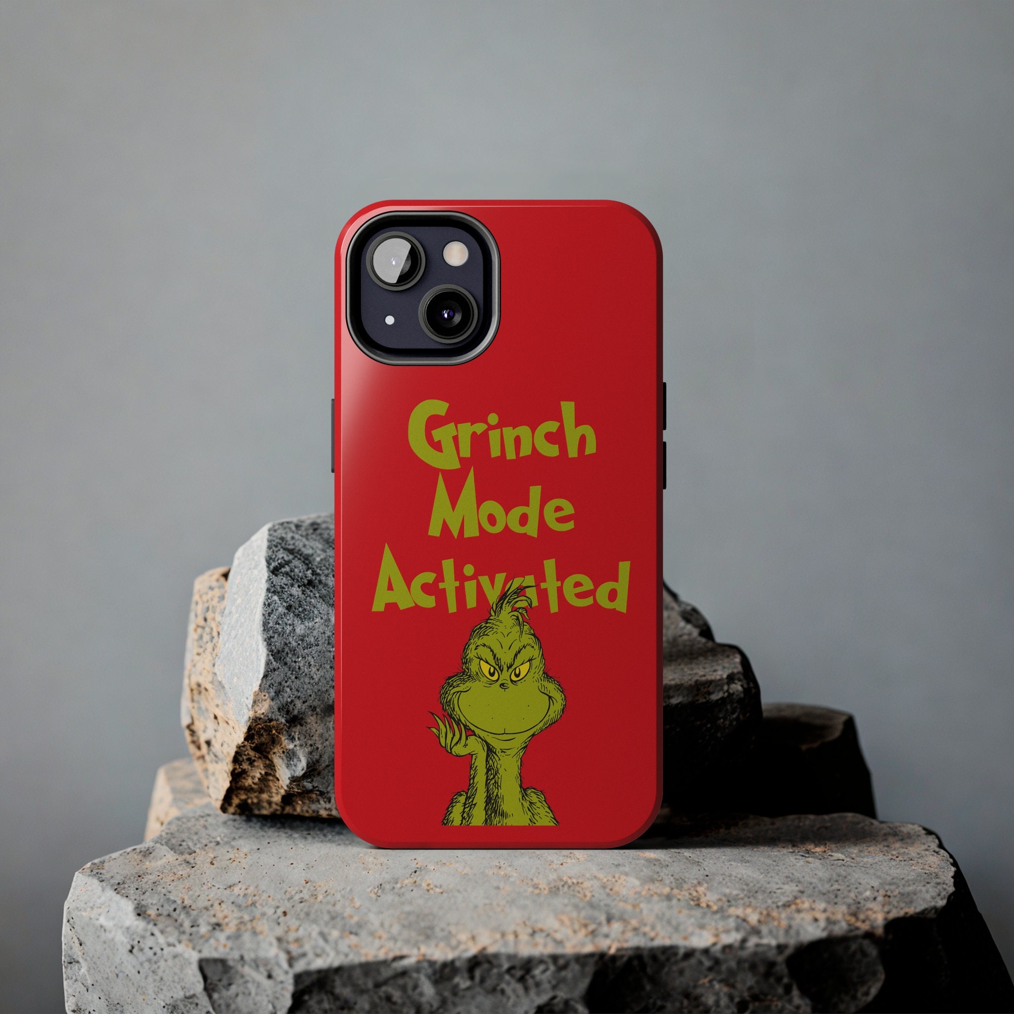 Grinch Mode Activated Tough Phone Cases - Etsy