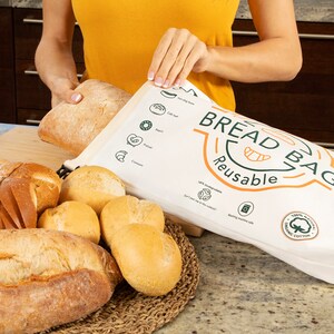 Organic Reusable Bread Bag - Keep Your Bread Fresh and the Environment ...