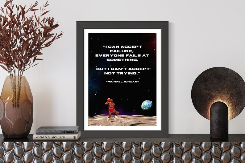 Michael Jordan- Failure - Etsy