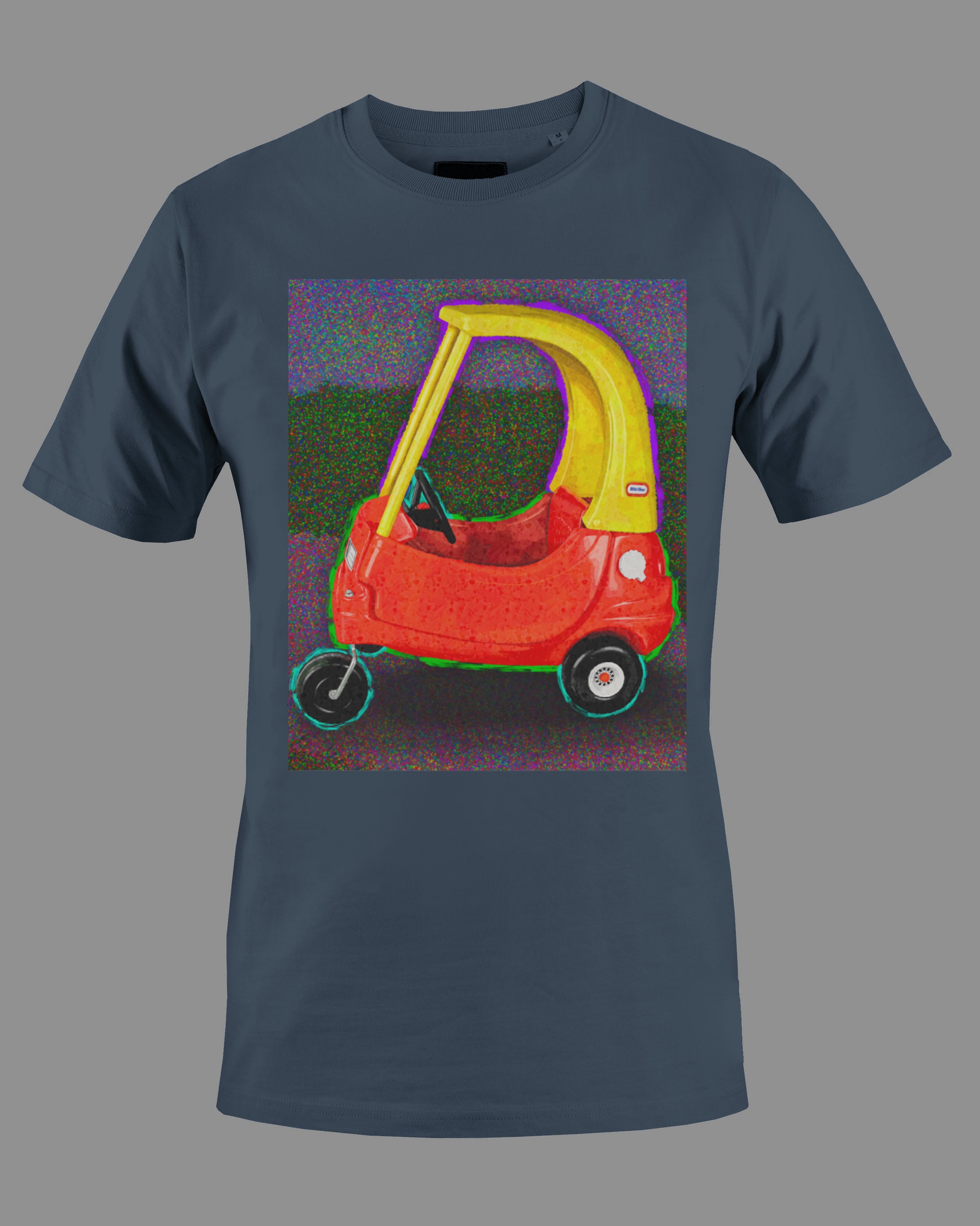 Little Tikes Car (cozy Coupe) Art - Etsy