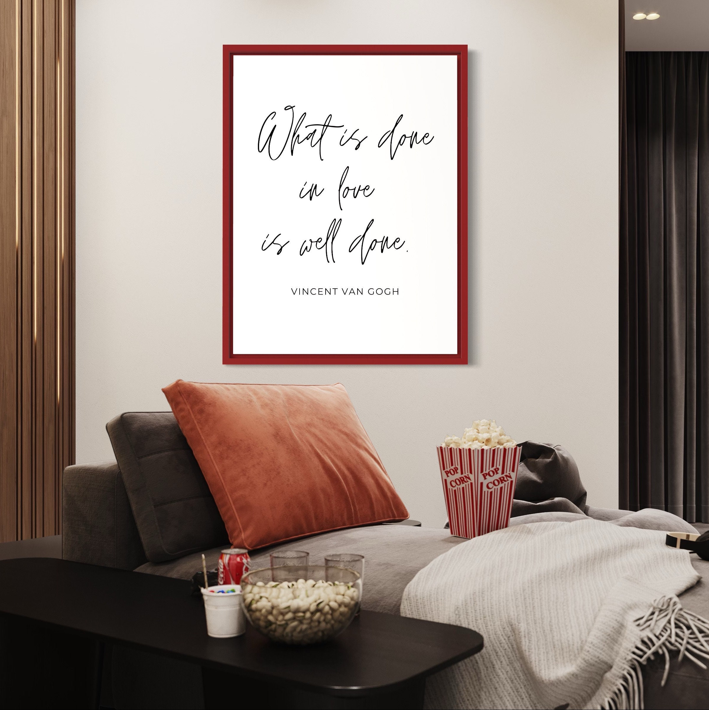 What is Done in Love is Well Done - Etsy