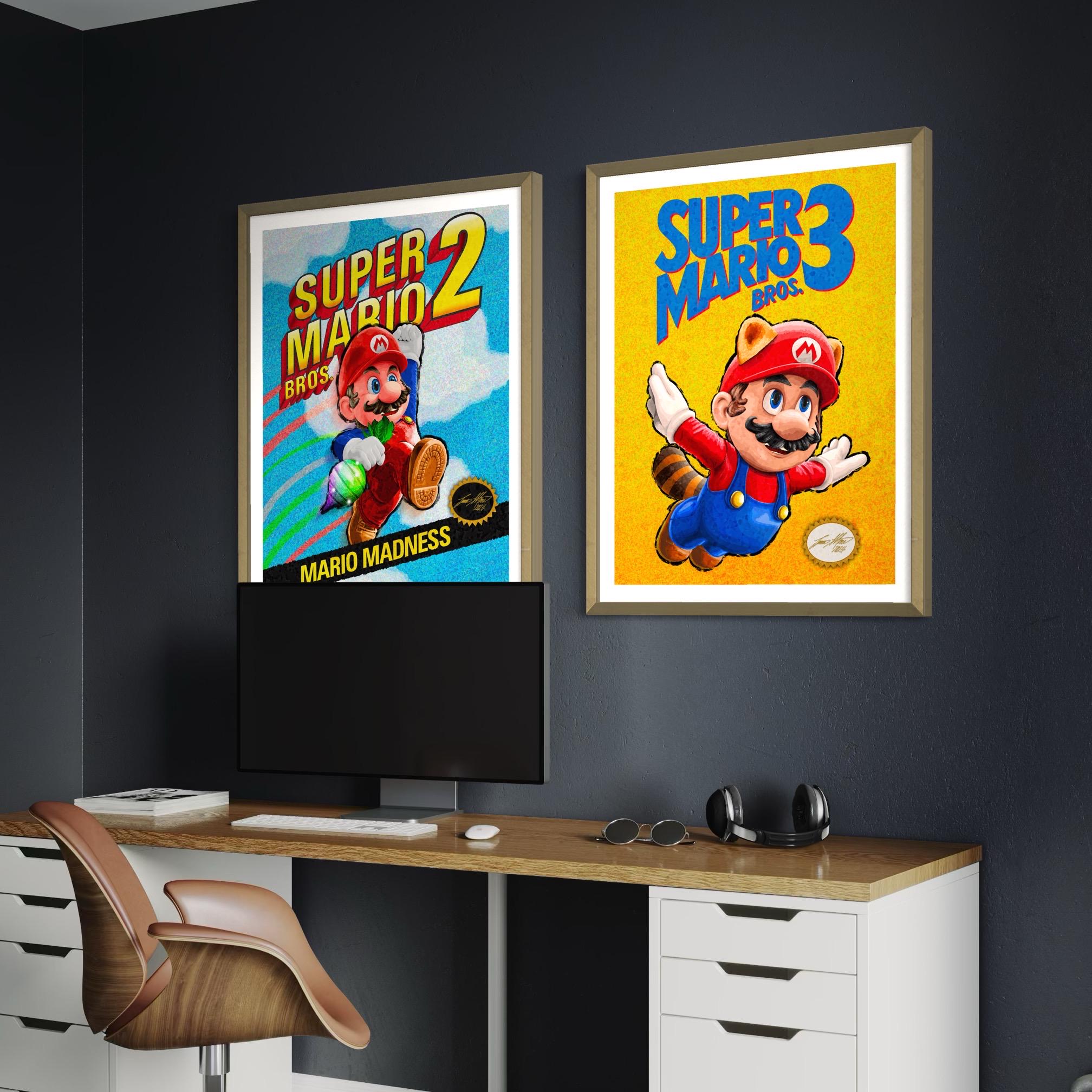 Mario 2 Cover Art Reimagined Art Print - Etsy
