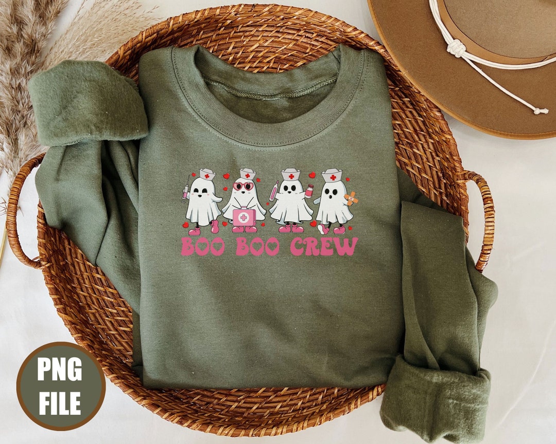 Valentine Boo Boo Crew PNG, Valentines Day Nurse Crew Png Sublimation ...