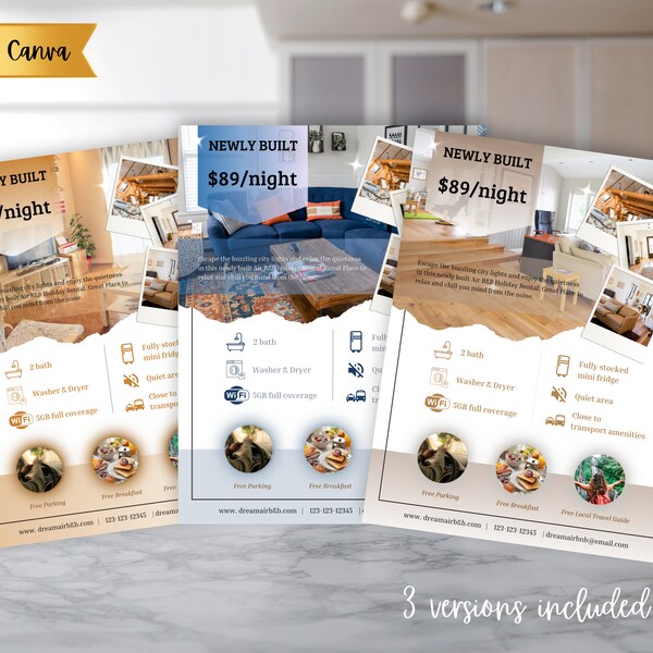 Air Bnb Flyer - Etsy