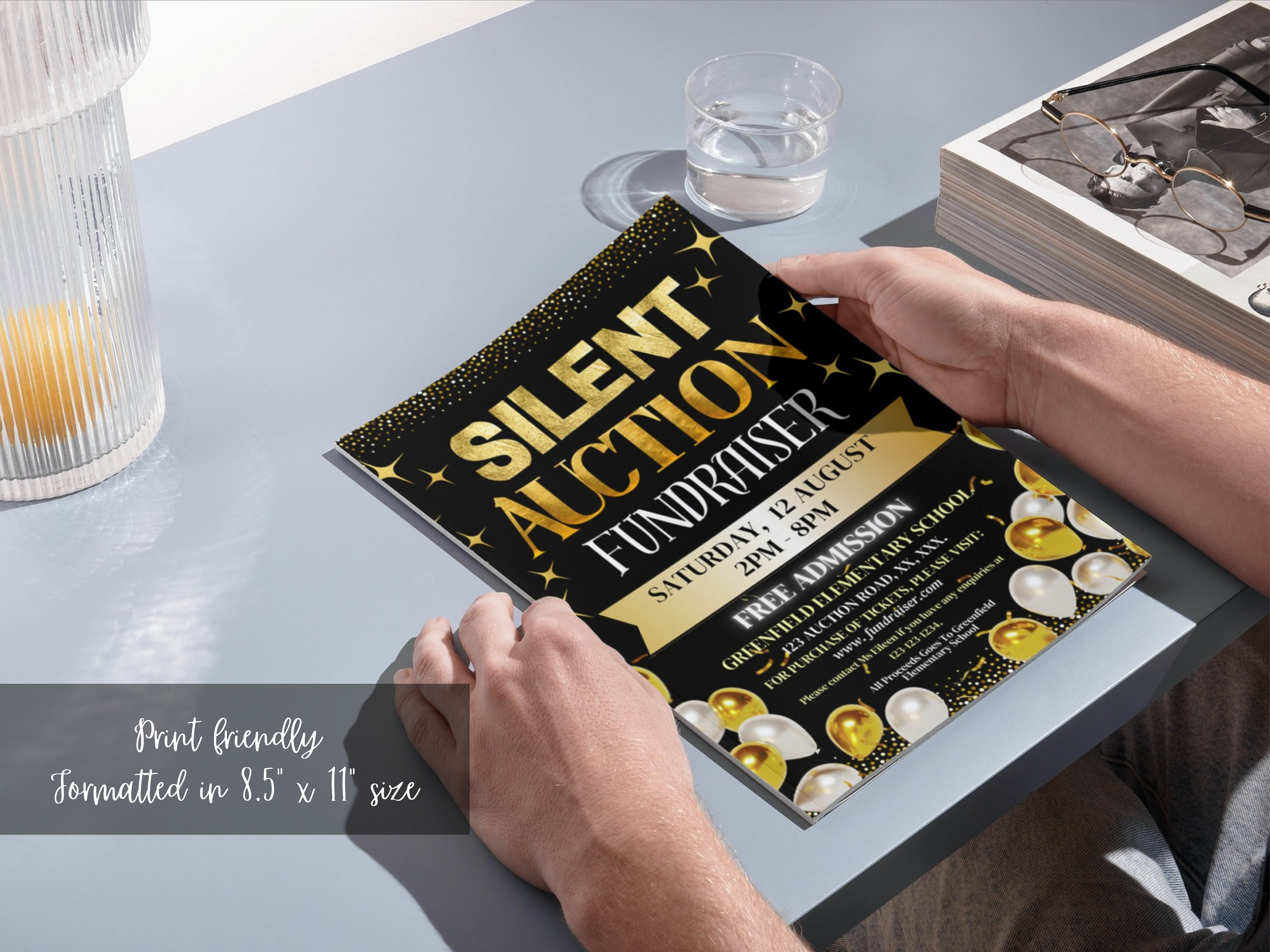 Silent Auction Fundraiser | School Fundraiser | Charity Night | Church ...