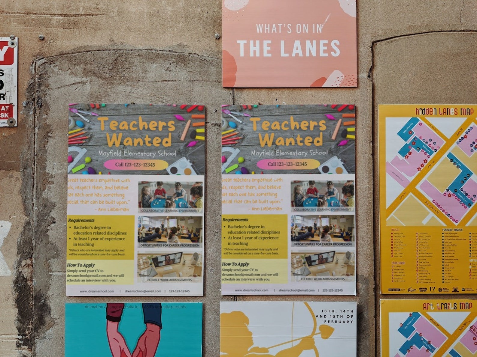 Teachers Wanted Flyer | Editable Elementary School Teacher Flyer ...