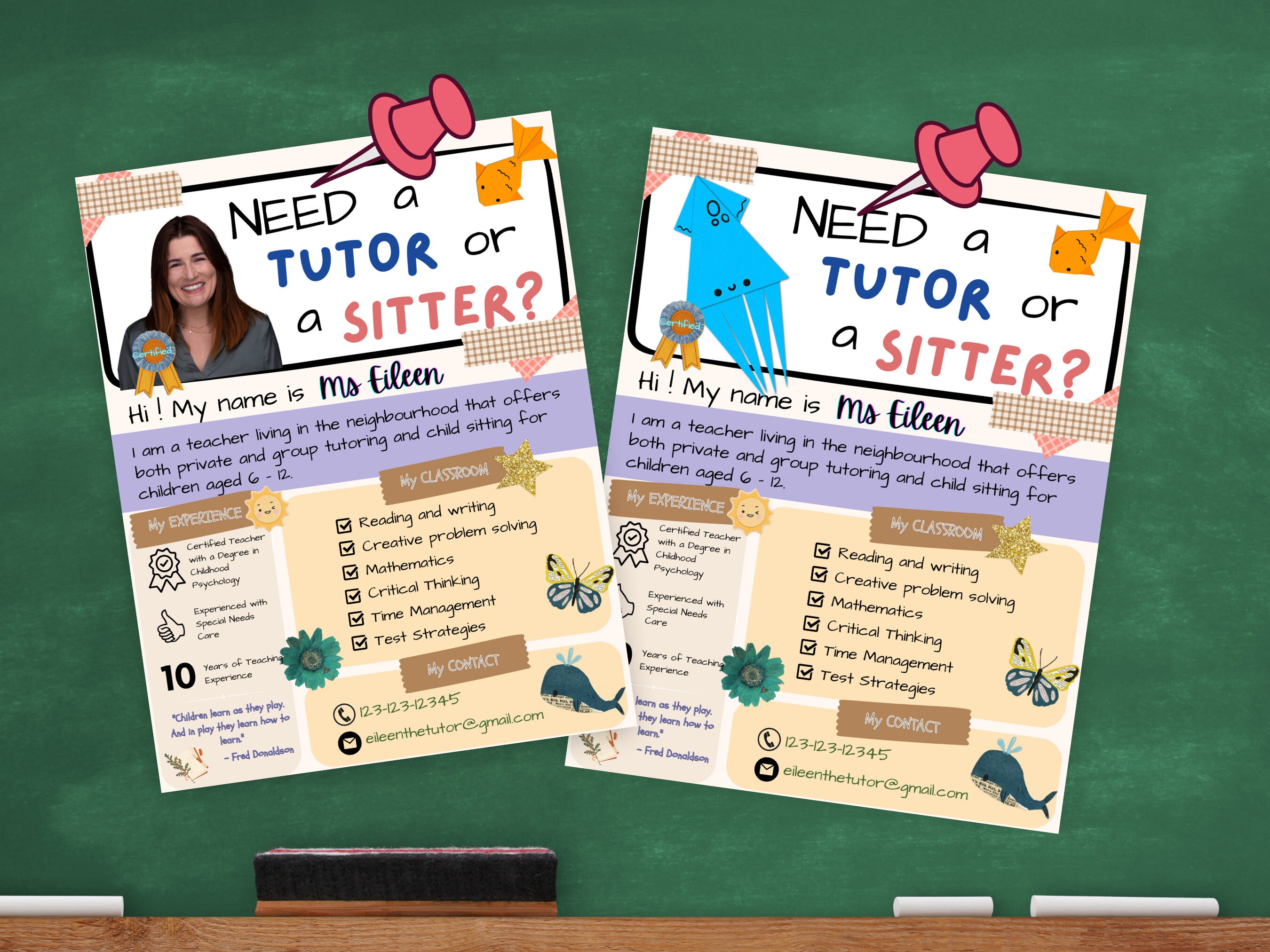 Tutoring Flyer | Editable Tutoring Flyer | Customizable Tutoring Flyer ...