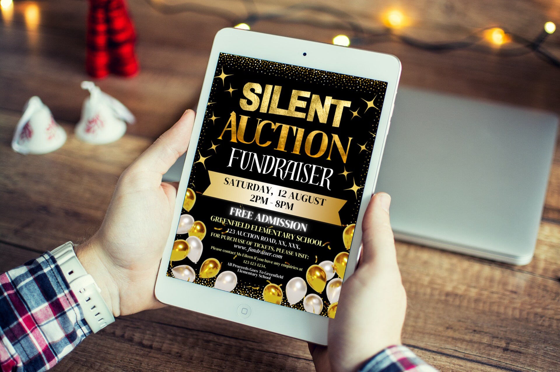 Silent Auction Fundraiser | School Fundraiser | Charity Night | Church ...