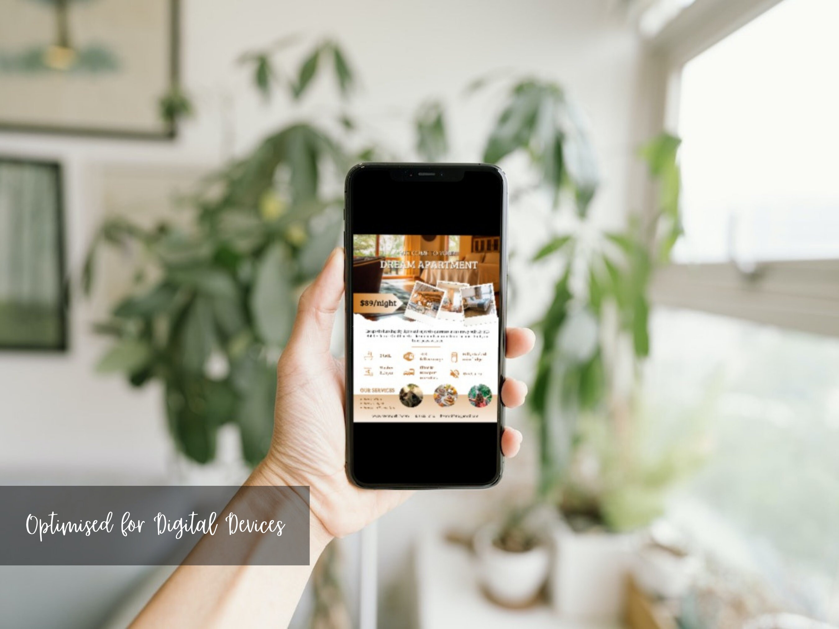 Air Bnb Flyer Editable Air B&B Flyer Customizable Air Bnb Flyer CANVA ...