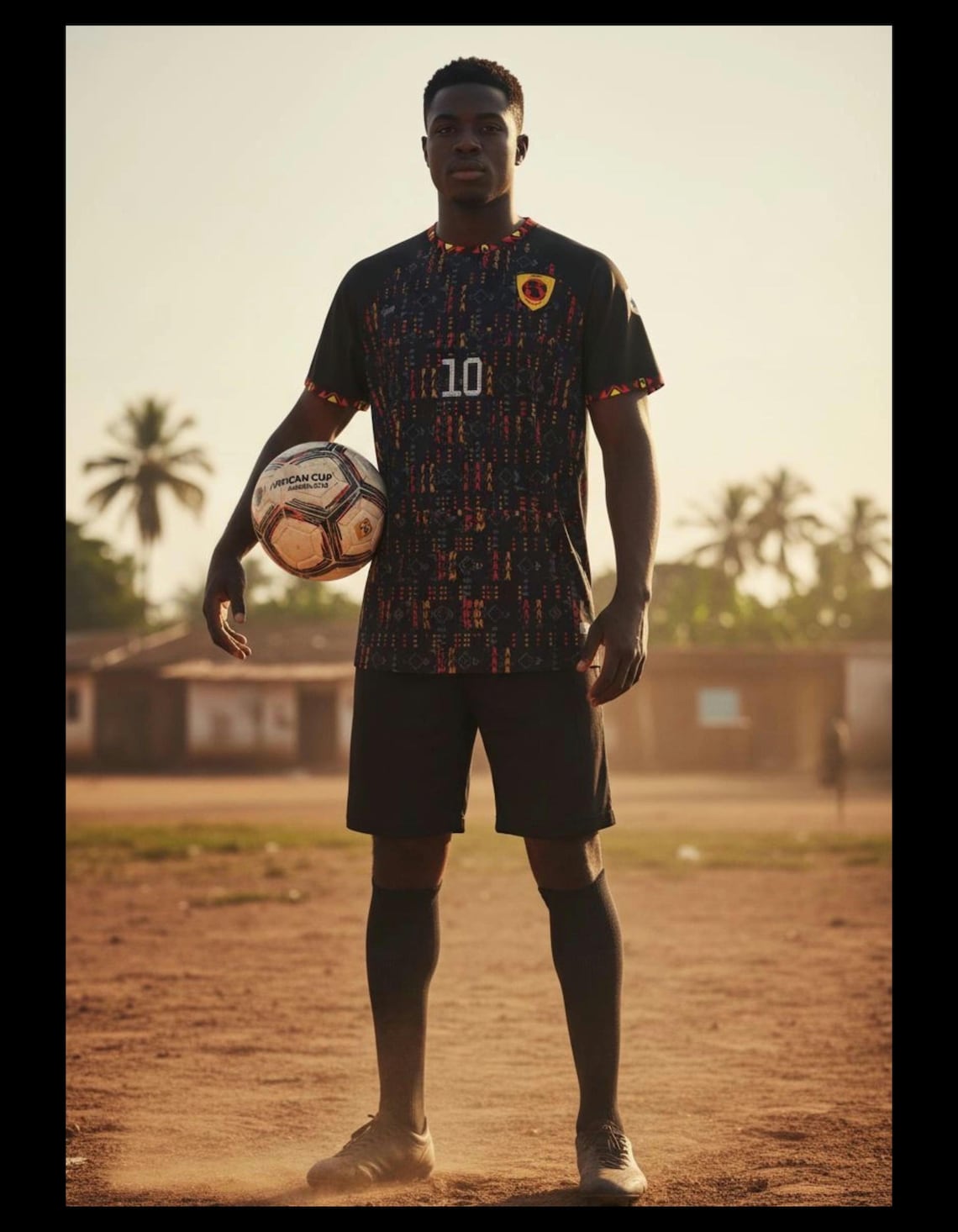 Angola National Football Team Jersey Men Concept Zado (camisola ...