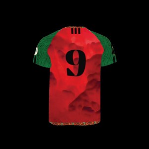 Maillots Des Diables Rouges Congo Football - Etsy