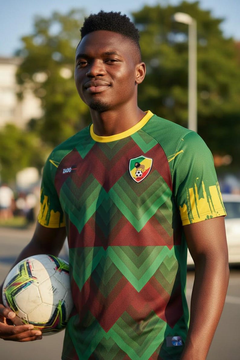 Maillot Congo Brazzaville (congo Republic Of; Shirt ) - Etsy