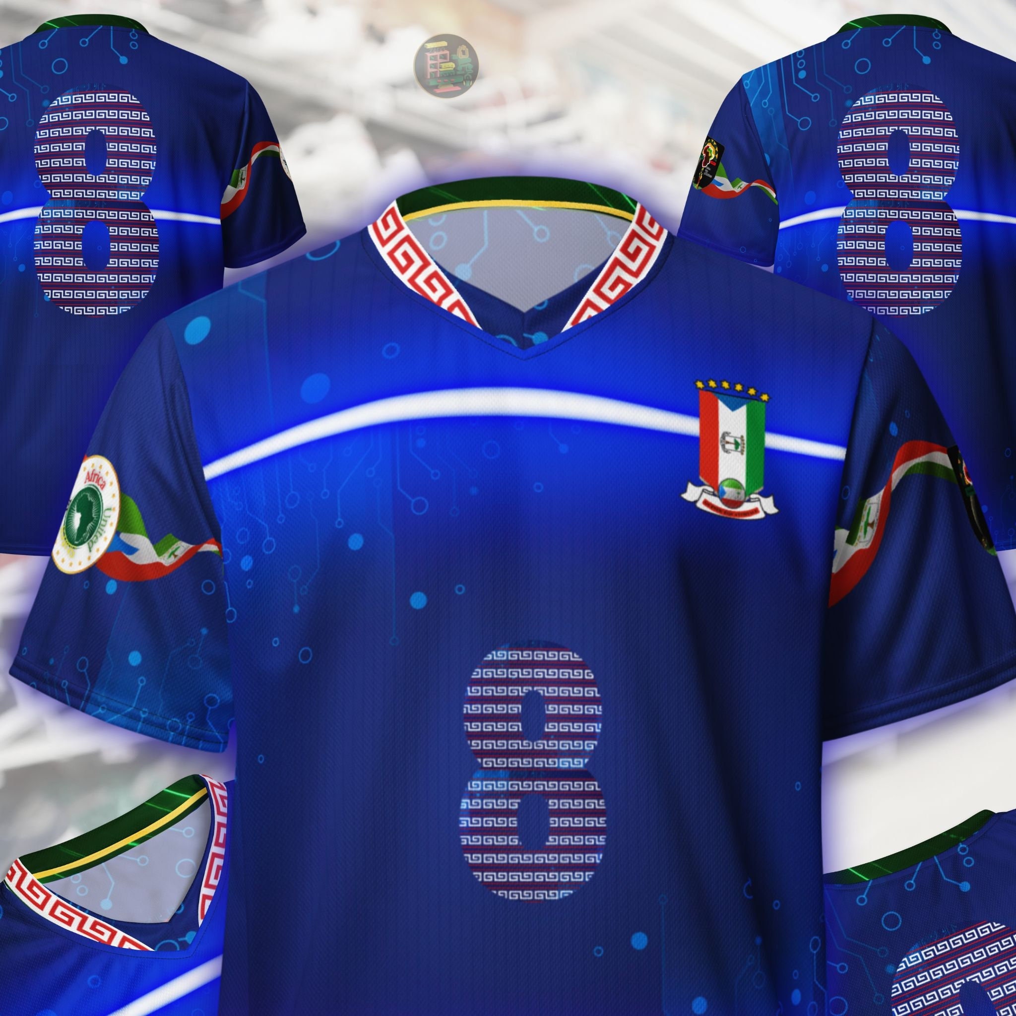 Equatorial Guinea Football Shirt (maillot De La Guinée équatoriale) - Etsy