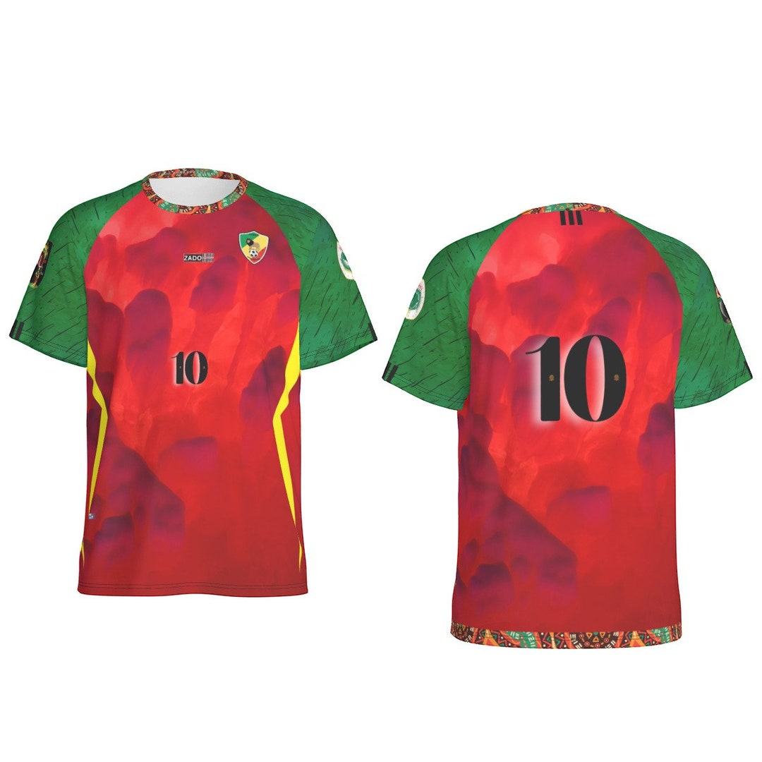 Maillots Des Diables Rouges Congo Football - Etsy